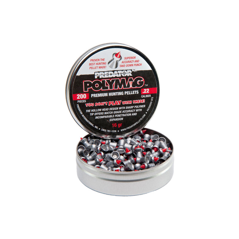 200 plombs Polymag 5.5 mm Predator