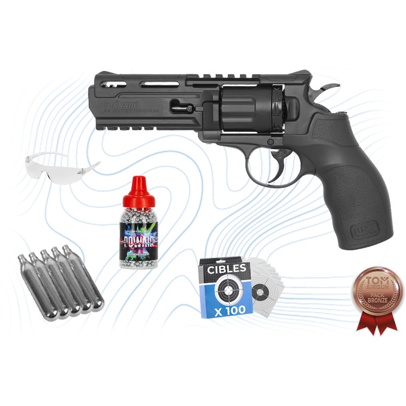 Pack Bronze Revolver Tornado CO2 4.5mm BBs Umarex - TOM-Airgun